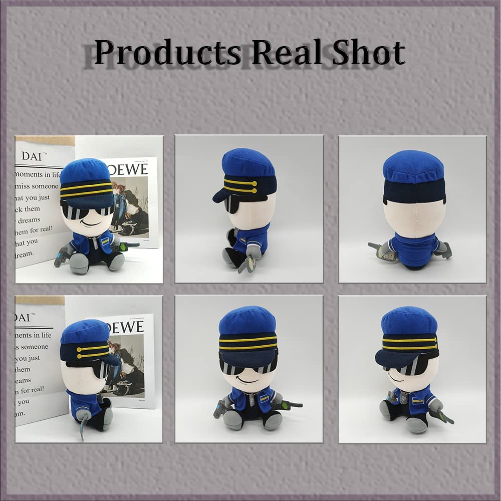 Xushop Commander Plush Sunglasses Commander Plush Toy Suitable for Fans to Collect. (1Pcs)