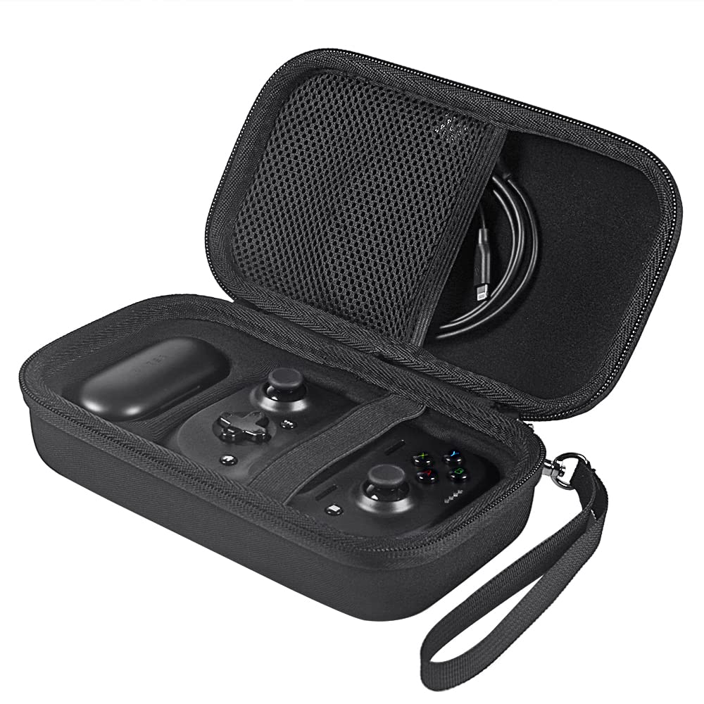 Zaracle Carrying Case Storage Bag Protect Pouch Sleeve Cover Travel Case for Razer Kishi Mobile Game Controller