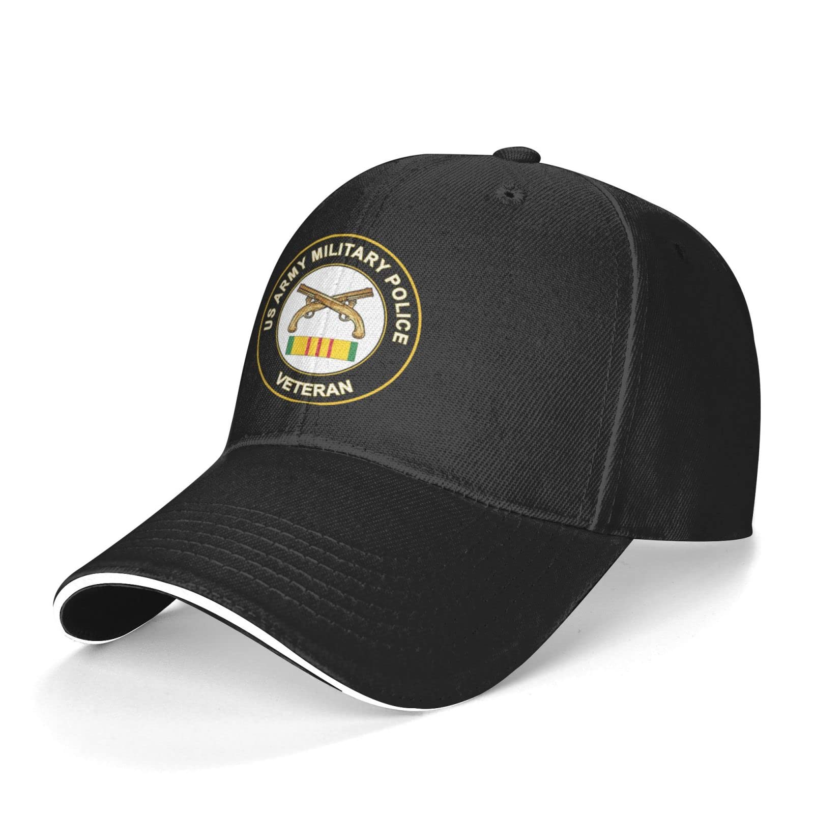 Us Army Military Police Veteran Baseball Golf Cap Casquette Outdoor Trucker Hats Adjustable Custom Black