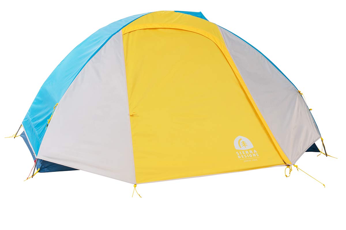 Sierra Designs Full Moon 2, Lightweight Freestanding Two Door Two Vestiblule 2 Person Backpacking & Camping Tent
