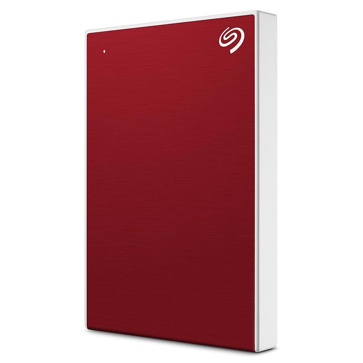 Seagate 1TB Backup Plus Slim Portable External Hard Drive + 1Yr Mylio Create + 2MO Adobe CC Photography, Red (STHN1000403)
