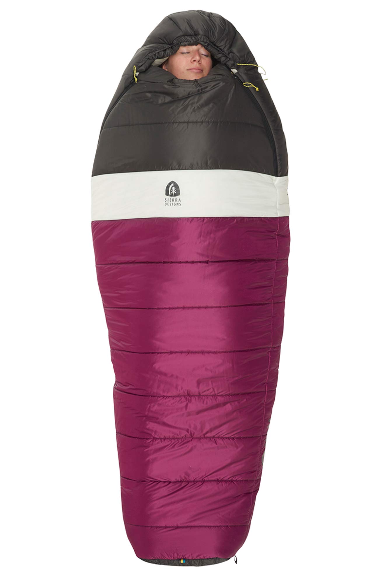 Sierra Designs Synthesis 20 Degree Sleeping Bag, Women's Mummy Style Camping & Backpacking Sleeping Bag