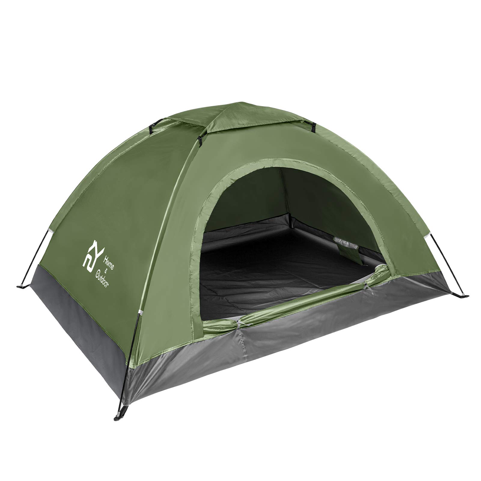 S.Y. Home&Outdoor Lightweight Backpacking Camping Tent for 2 Person Hiking Waterproof Backpack Tent - ArmyGreen