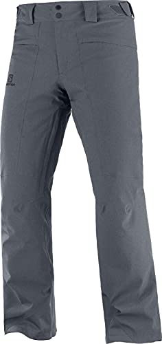 Salomon Men's Standard Untracked Pant, Ebony/Heather, X-Large-Regular