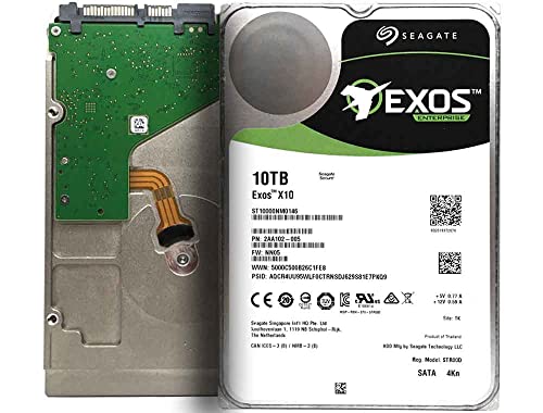 Seagate ST10000NM0146 10TB SATA 6Gb s Enterprise HDD 7200RPM 256MB Helium 4Kn (Renewed)