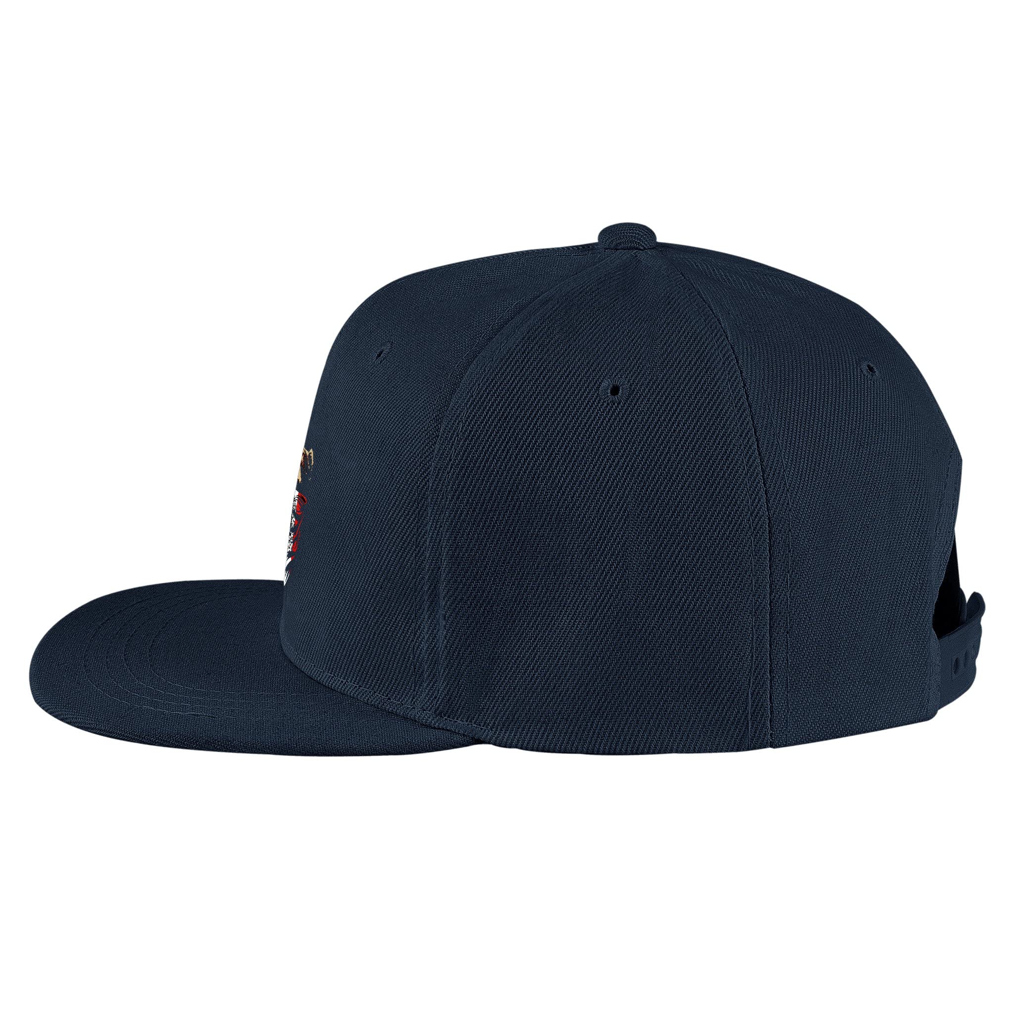 sndks Unisex Flat Bill Brim Visor Baseball Cap Mexican Flag Bandana Bear Adjustable Snapback Mesh Trucker Dad Hip Hop Dancing Cool Hat for Men Women Youth