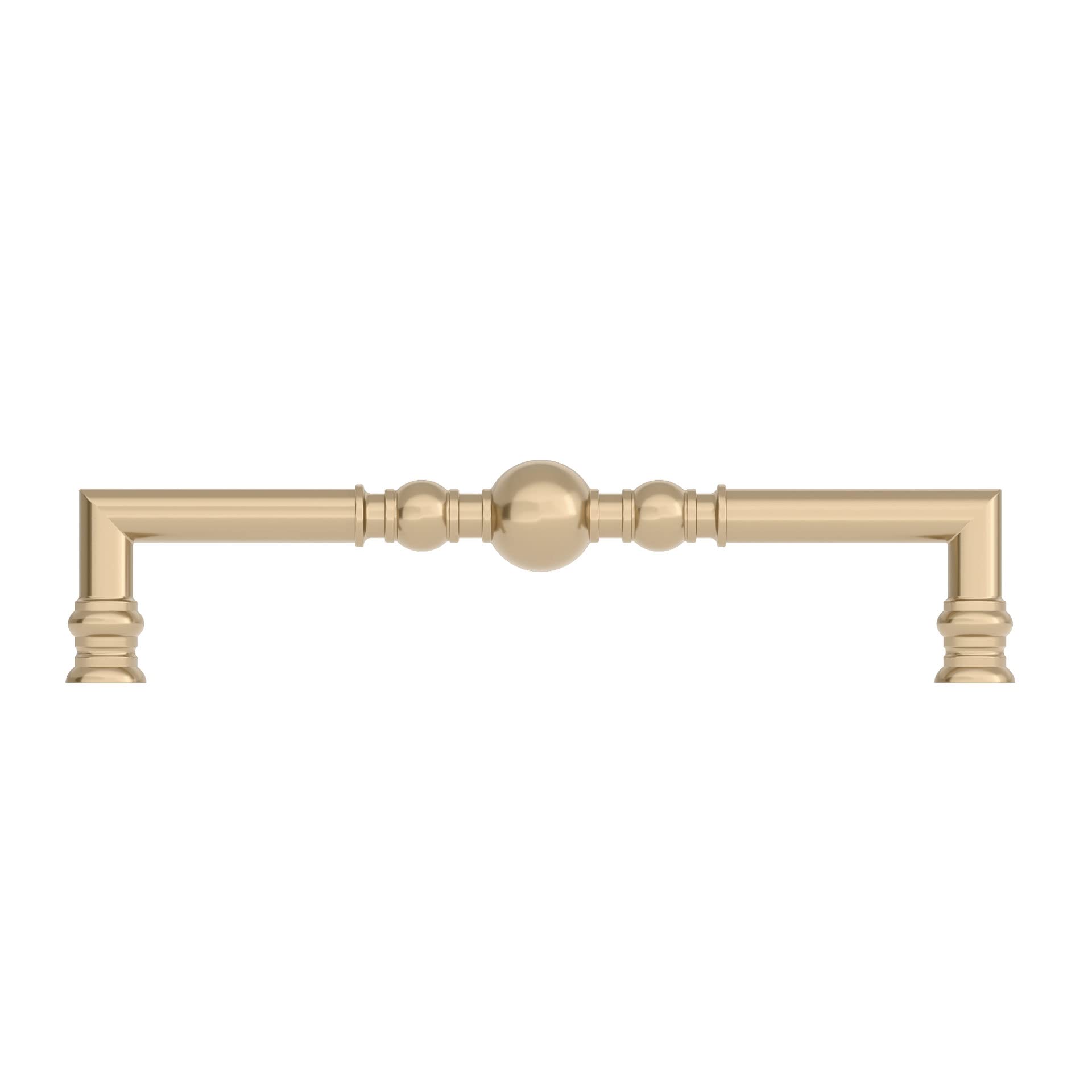Richelieu Hardware BP8789192CHBRZ Firenze Collection 7 9/16-inch (192 mm) Center-to-Center Champagne Bronze Traditional Round Cabinet and Drawer Pull Handle for Kitchen, Bathroom, and Furniture