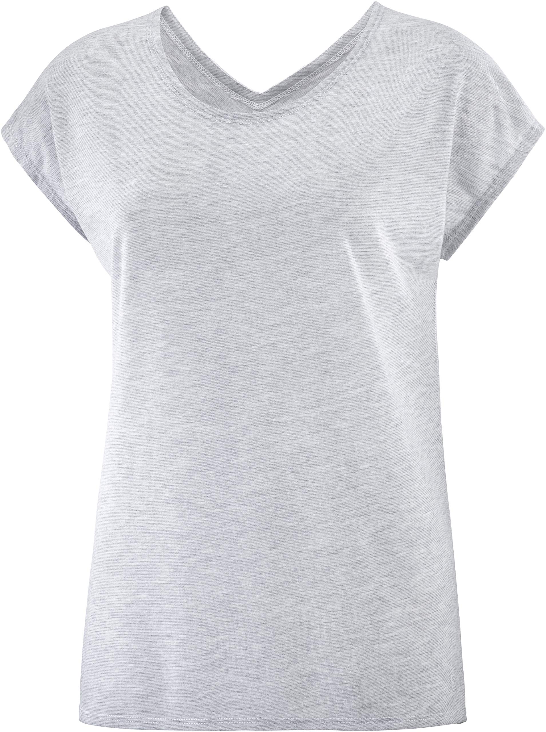 Salomon Women's Standard T-Shirt (Short Sleeve), White, M