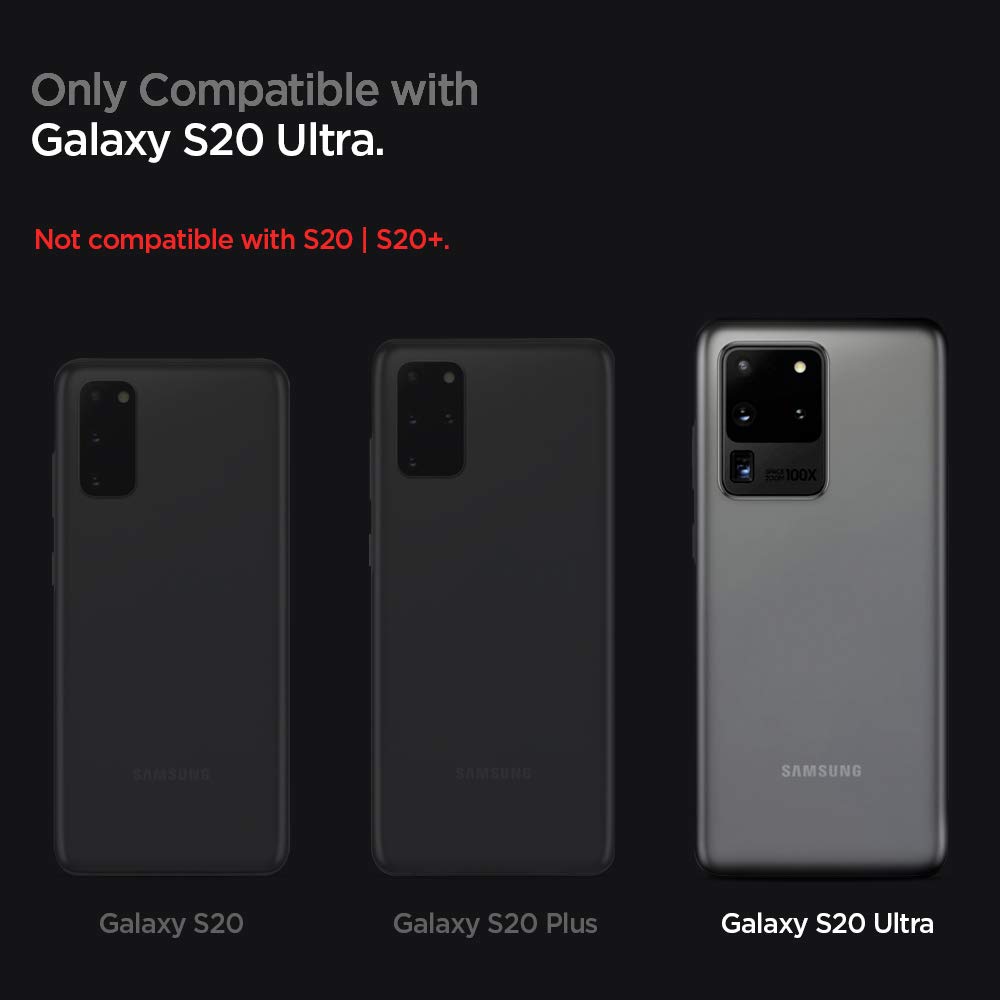 Spigen Ultra Hybrid Designed for Samsung Galaxy S20 Ultra Case/Galaxy S20 Ultra 5G Case (2020) - Crystal Clear
