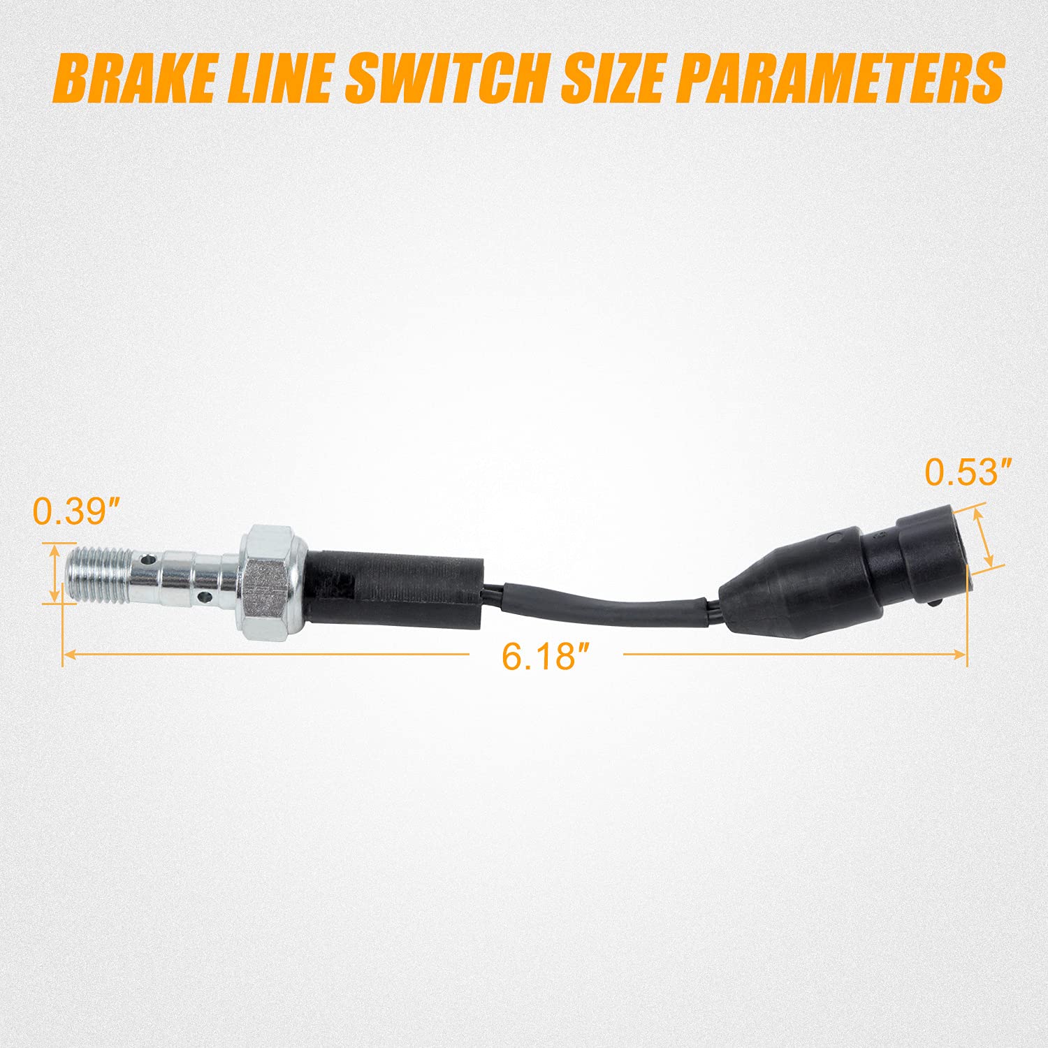 Wztepeng Replace 4014225 Brake Pressure Line Switch Compatible with Polaris RZR Ranger Sportsman Scrambler ACE 570 900 1000