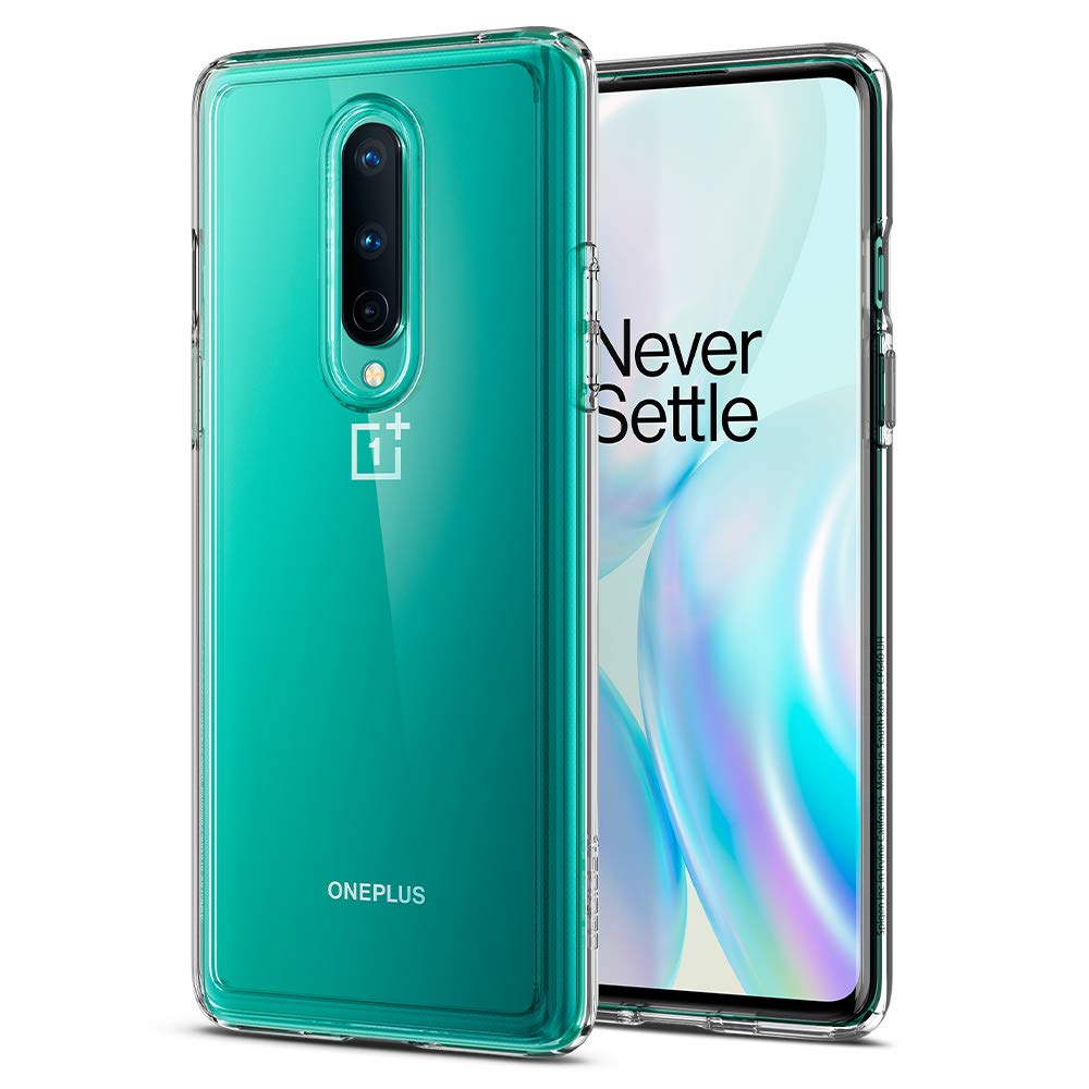 Spigen Ultra Hybrid Designed for OnePlus 8 Case (2020) [NOT Compatible with Verizon UW Version] - Crystal Clear