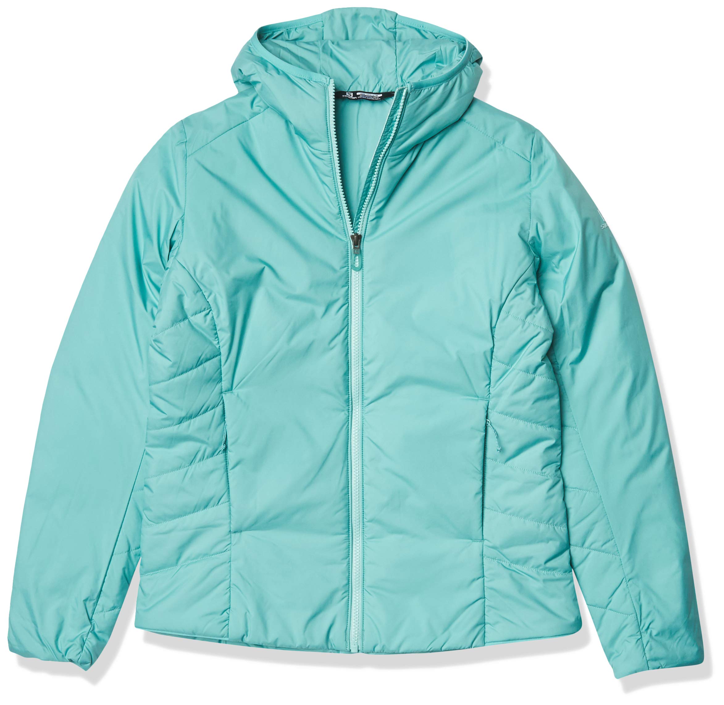 Salomon Women's Standard Outrack Insulated Hoodie, Meadowbrook, X-Large