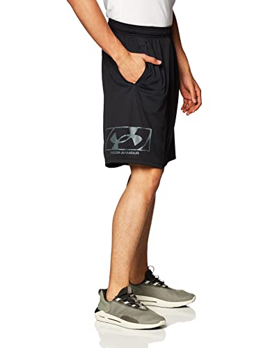 Under Armour Men's Tech Tilt Shorts, Black (001)/Pitch Gray, Medium