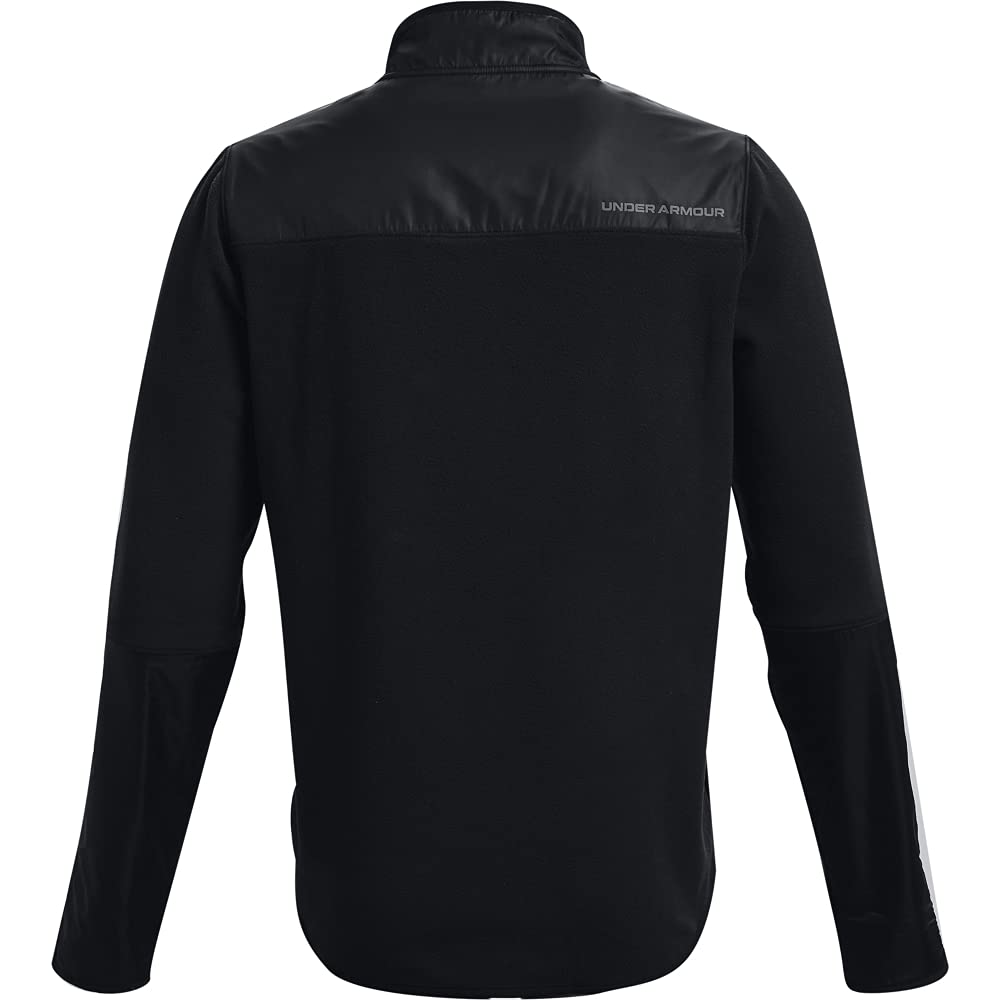 Under Armour Men's ColdGear Infrared ½ Zip T-Shirt, Black (001)/Pitch Gray, Large