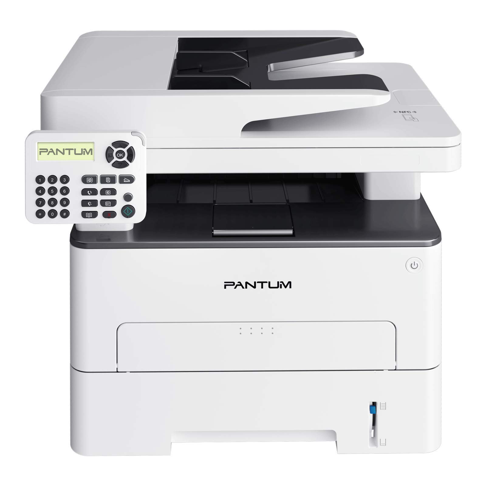 Pantum M6802FDW Wireless Monochrome Laser Printer Scanner Copier Fax All in One, Wireless Networking and Duplex Printing for Home and Office Use (V1X47B)