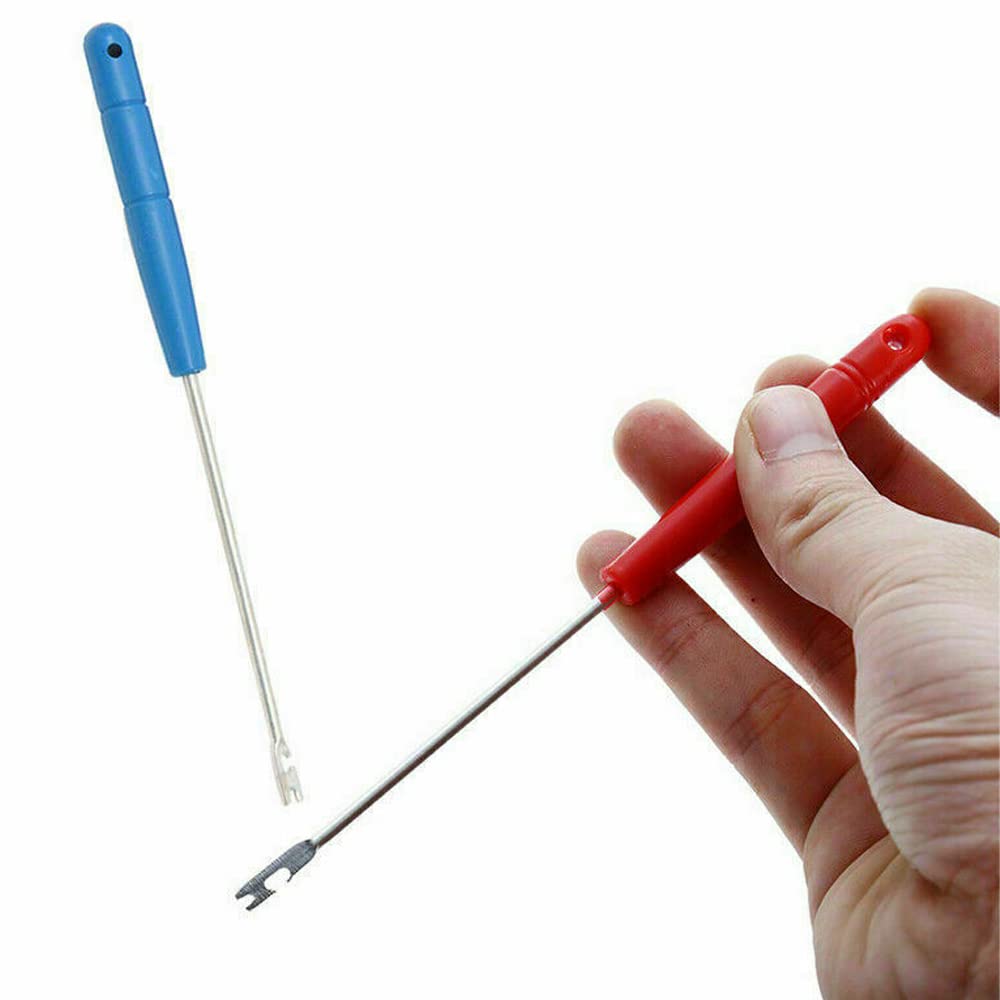 Vanki 10Pcs Fishing Gear Hook Remover Portable Detacher Extractor Unhook Tackle Random Colors