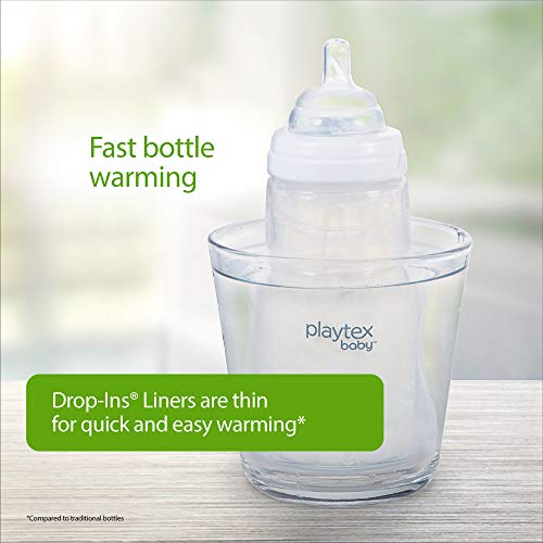 Playtex Baby Nurser Pre-Sterilized Disposable Bottle Liners, Closer to Breastfeeding, 8-10 oz, 200 Count