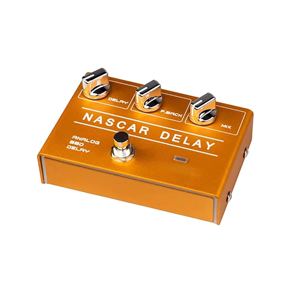 ZYZMH Delay Effect Pedal by Classic BBD Deliver Warm Natural Sound Perfect for Solo Analog Delay Guitar Pedal