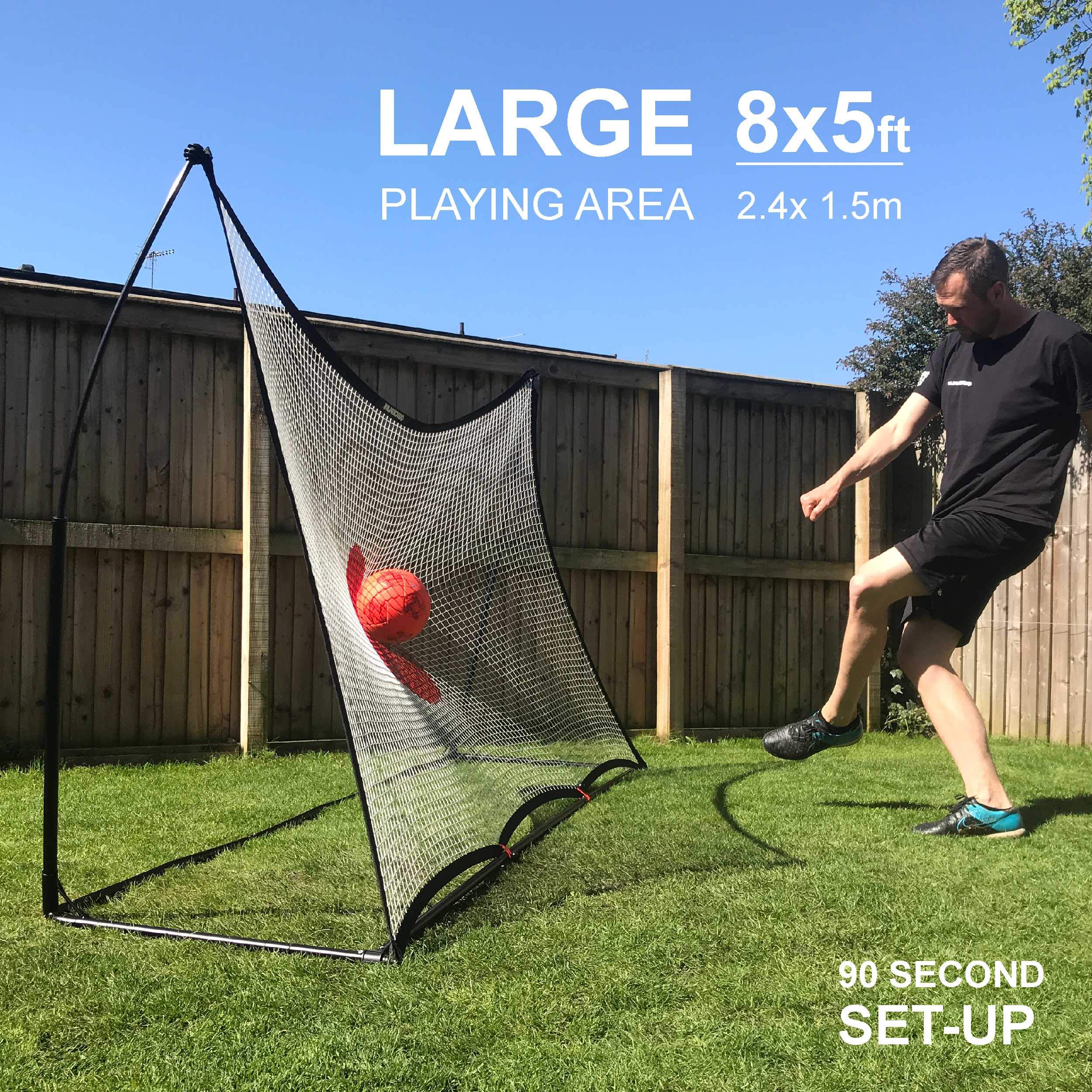 QUICKPLAY Spot Target Soccer Rebounder | Perfect for Team or Solo Soccer Training 8x5'