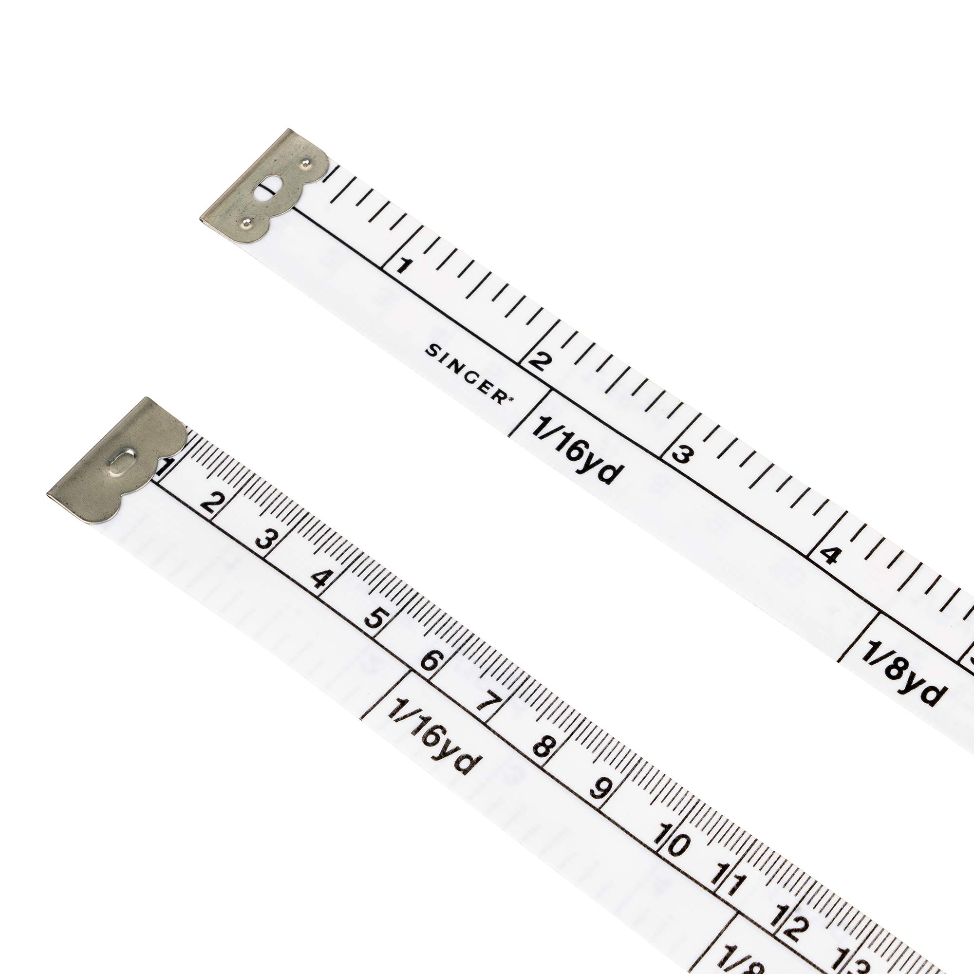 SINGER Extra-Long Tape Measure, 144-inch Measuring Tape for Sewing - Inches, Yards, and Centimeters - Set of 3