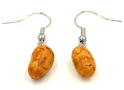 Polymer Clay Handmade Farm Fresh,Mini Potatoes Earrings