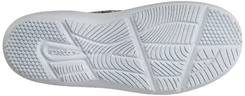 Speedo Women's Water Shoe Surfknit Pro, White/Grey/Black, 8