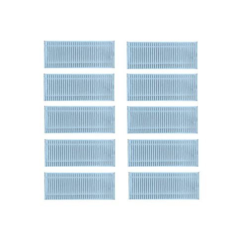 PonpEd Robot Vacuum Cleaner HEPA Filter .Compatible for Lefant F1 Robotic Vacuum Cleaner Spare Parts Accessories Replacement Filter (Color : Set C)