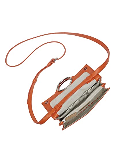 Vince Camuto Menio Small Crossbody, Sunset Orange