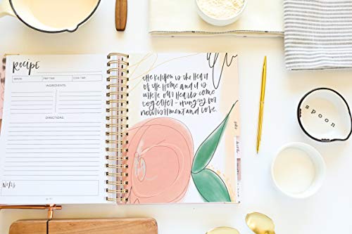 Paper Peony Press The Keepsake Recipe Book: A Blank Recipe Notebook To Write In Your Own Recipes & Create Your Own Cookbook Journal (Spiral-Bound Premium Hardcover Edition)
