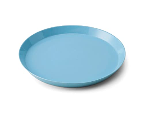 TAMAKI Luonto T-947746 5-Piece Set, Tyvas Blue Plate, Color Dish, Pasta Plate, Bowl, Soup Cup