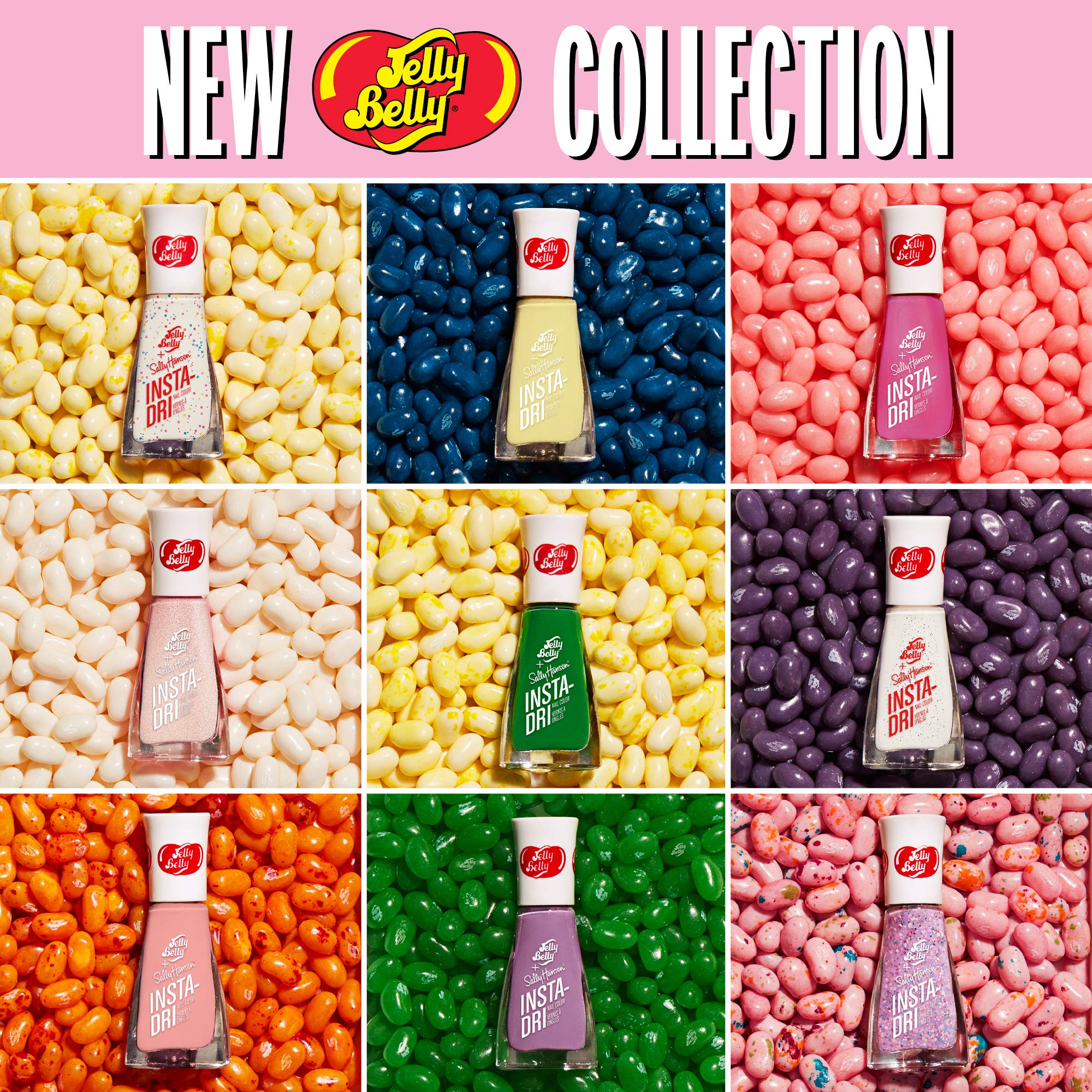 Sally Hansen Sally Hansen Insta Dri Nail Color X Jelly Belly, Tutti-fruitti, 31 Fl Ounce, Tutti Frutti, 0.31 Fl Ounce