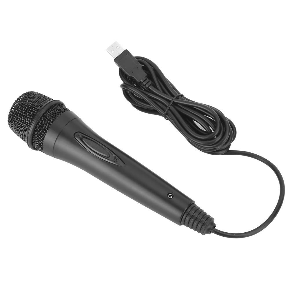 YYOYY USB Wired Microphone, for Switch//WII/XBOXONE/XBOX360, for Game Music, Rock Bands, Guitar , Portable Microphone, Cable, Plug and Play