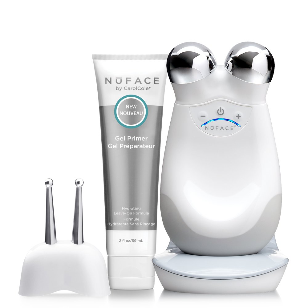 NuFACE Trinity + Effective Lip & Eye Attachment Set , 1 Count (Pack of 1)