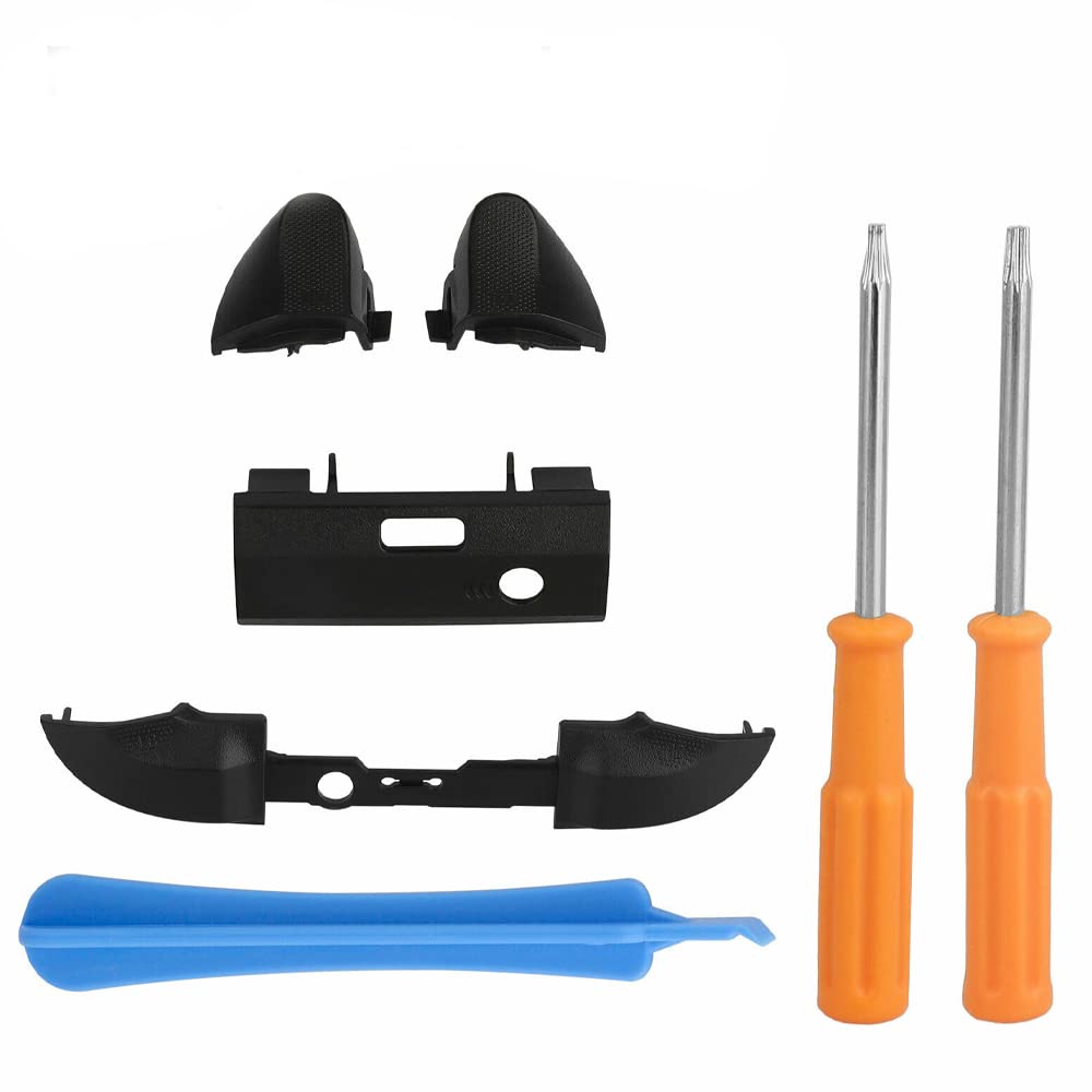 Vanki 1Set LB RB Bumper Trigger Button LT RT Button Replacement + T6 T8 Screwdrivers Repair Tools for Xbox Series X S Controller