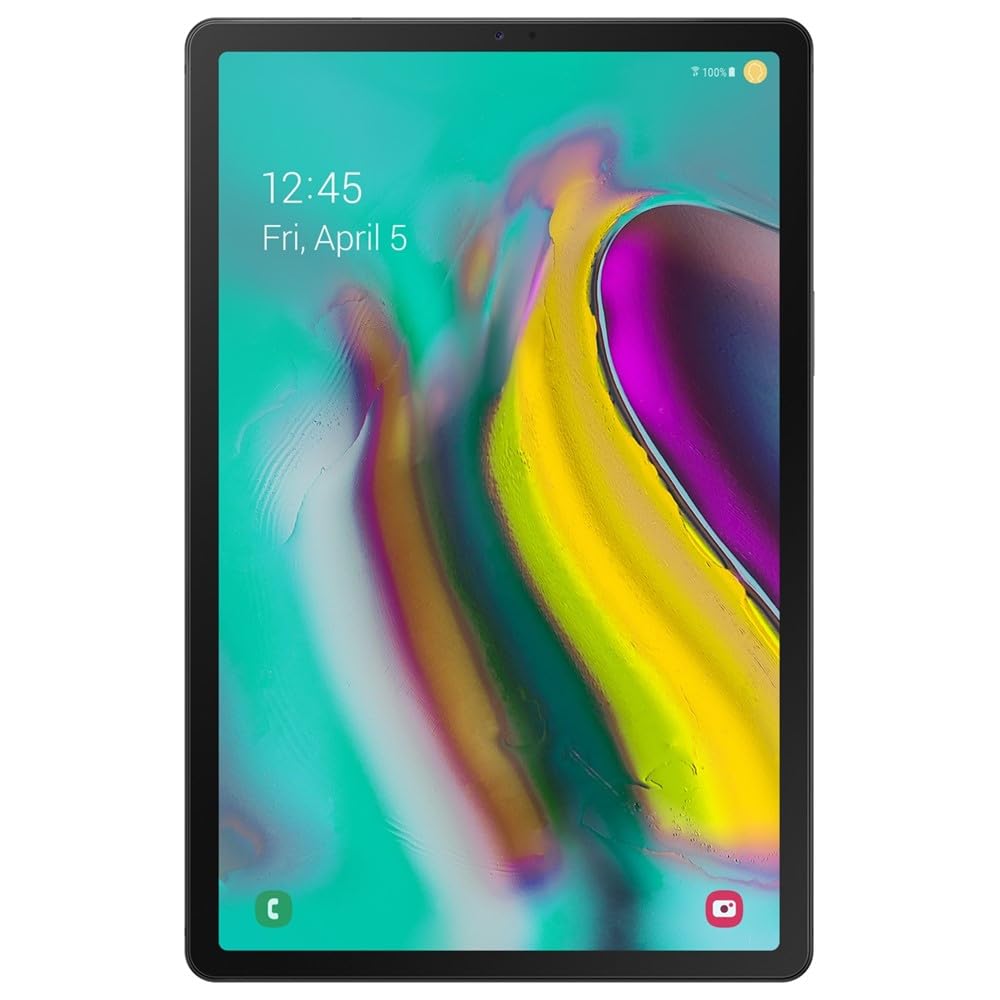 SAMSUNG Galaxy Tab S5e 4G LTE (64GB, 4GB) 10.5β Cellular Android Tablet, All Day Battery, Snapdragon 670 (AT&T Locked, 4G LTE) SM-T727A (Black)