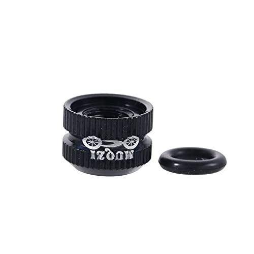 Wsnld MTB Road Bike Bicycle Tubeless Tire Valve Nut Inner Tube Valve Caps Vacuum Tire Nozzle Lock Nut Replacement Accessories