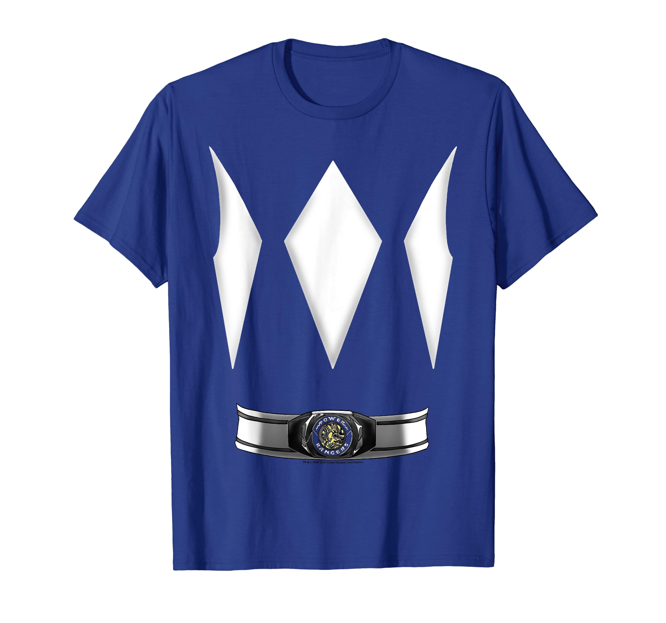 Power Rangers Halloween Blue Ranger Costume T-Shirt