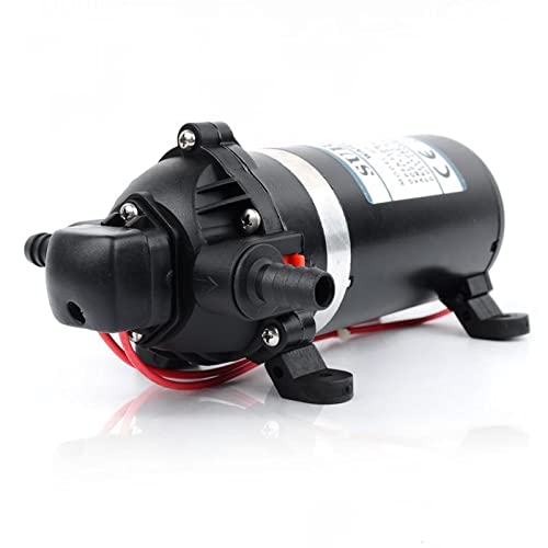 XuuSHA Hand Bilge Pump DP-60 12v 24v Water Pump Booster Electric High Pressure Diaphragm Submersible Pump Bilge Pump Bilge Pump Automatic (Voltage : 12V)