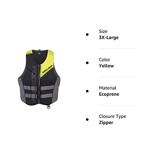 Sea-Doo Freedom Pfd Us Mens 3Xl 2859421696 New Oem