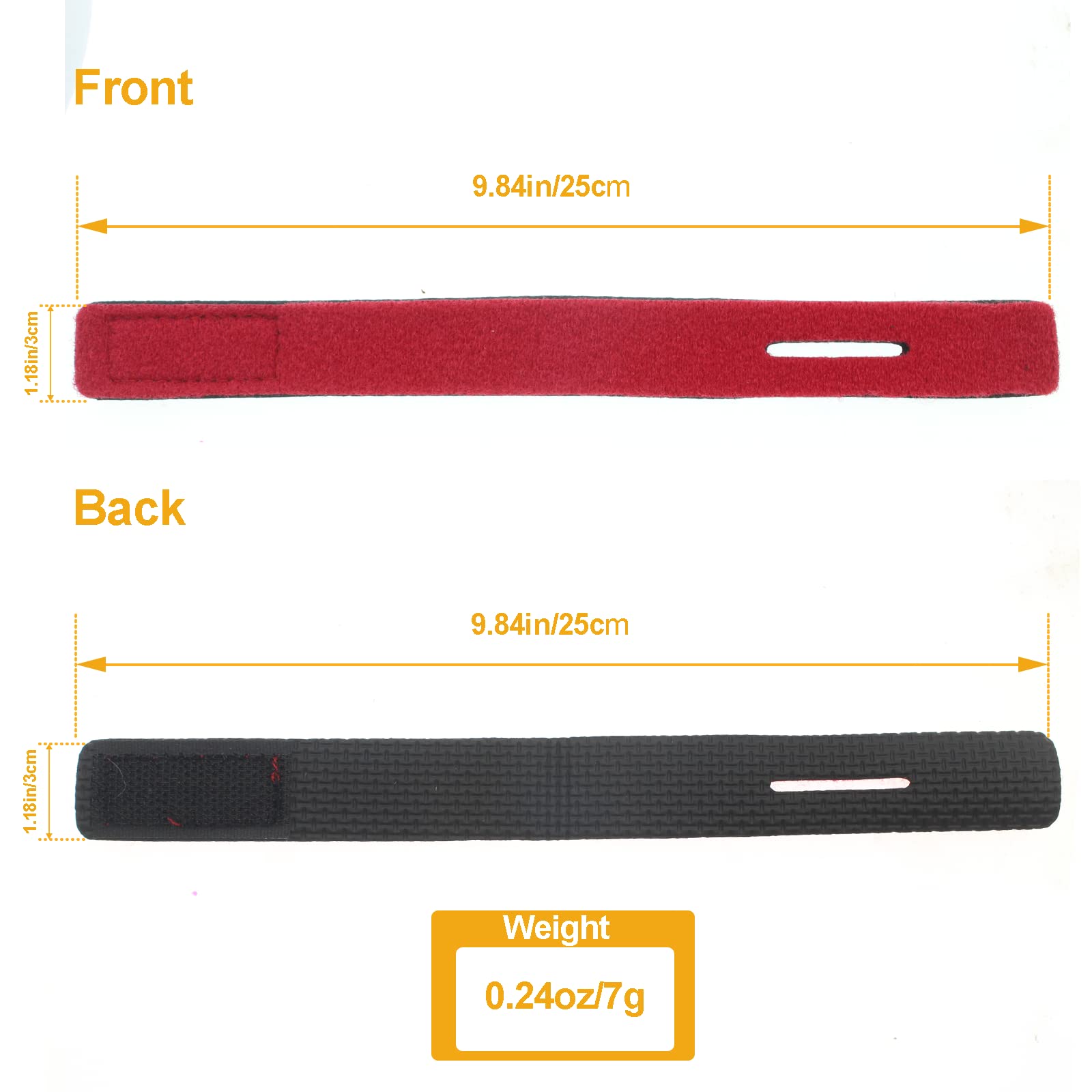 Zsrivk 10pcs Fishing Rod Belts Stretchy Magic Stick Fixing Strap Fishing Pole Ties for Orangizing Casting, Spinning Rods and Fly Rods