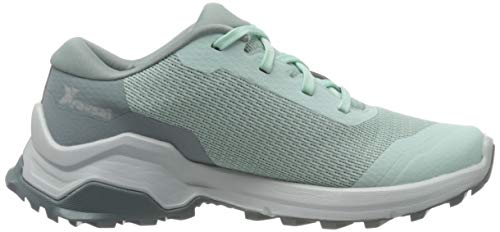Salomon Women's Hiking Shoe, icy morning/lead/stormy weather,12 M US