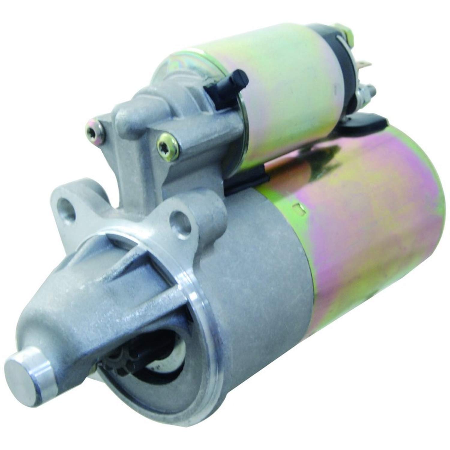 Premier Gear PG-3267 Starter Compatible with Ford Auto & Truck, Crown Victoria, E Series Vans, Expedition, Mustang, Town Car 4.6L 4.6 92 93 94 95 1992 1993 1994 1995 SA-789 SA-808, Silver