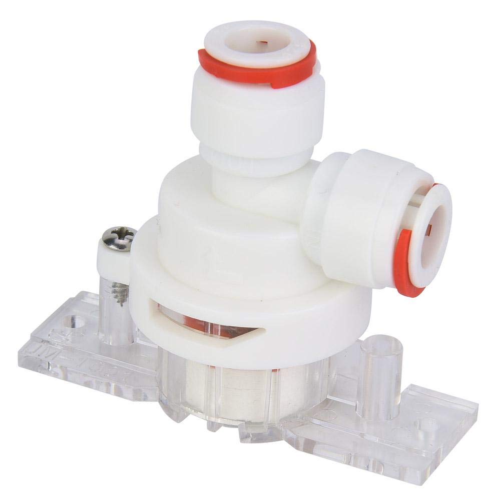 Shut Off Valve, 3/8" (9.5mm) DN10 Automatic Water Shutoff Valve, Auto Shutoff Valve for RO Reverse Osmosis System, Drinking Water, Water Purifiers, etc