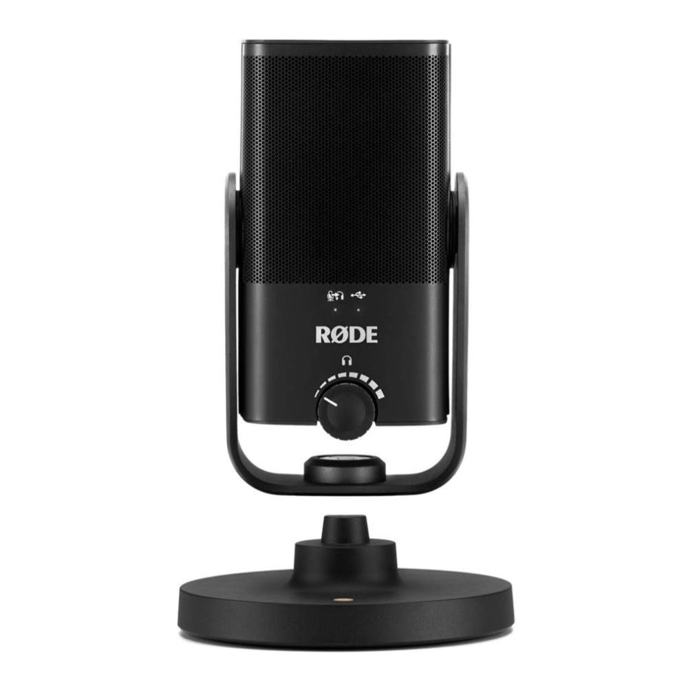 Rode NT-USB-Mini USB Microphone Bundle with Knox Gear Studio Headphones and 4-Port USB 3.0 Hub (3 Items)
