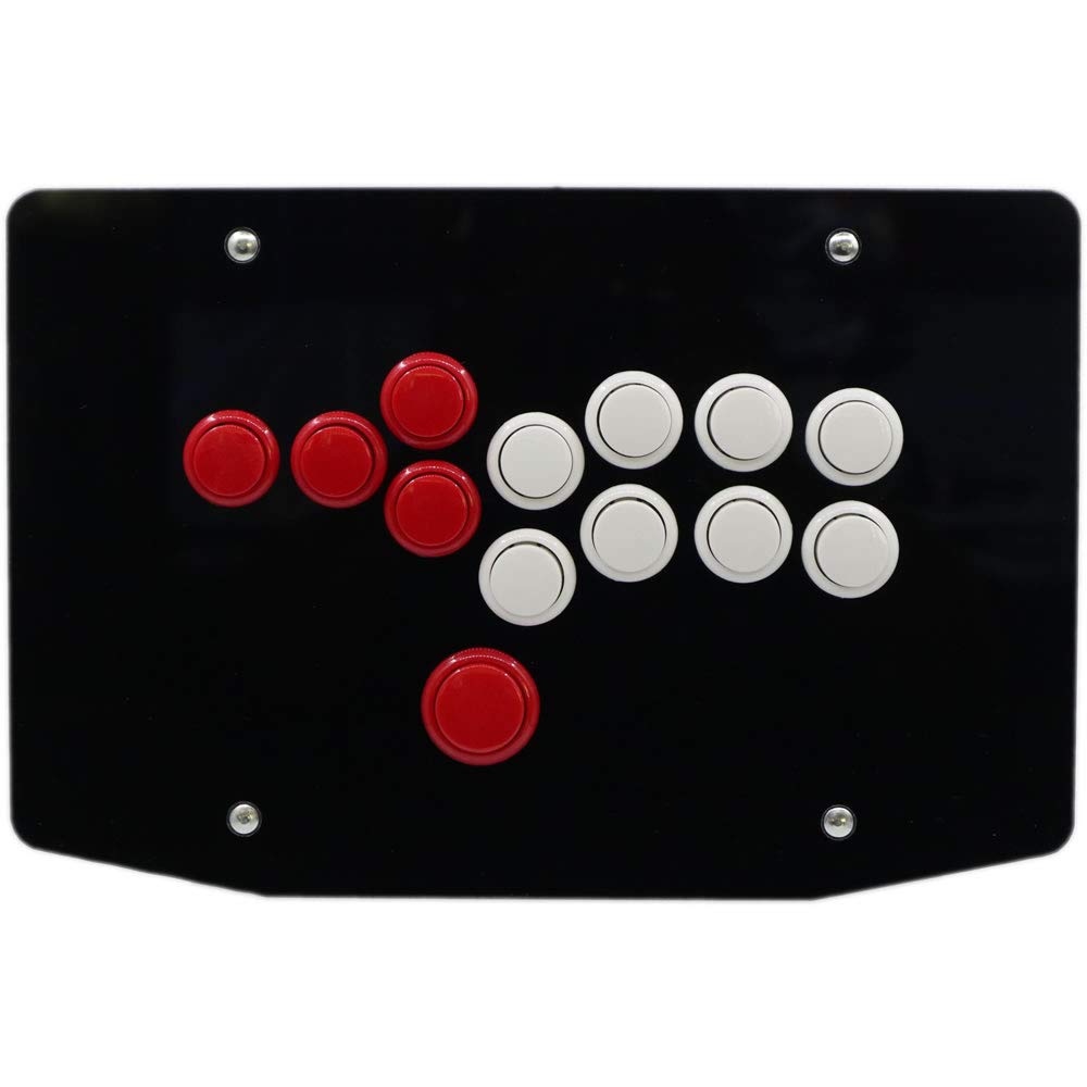 TruBoost FightBox RAC-J502B All Buttons Fight Stick Controller Leverless Style Arcade Joystick For PC USB Steam