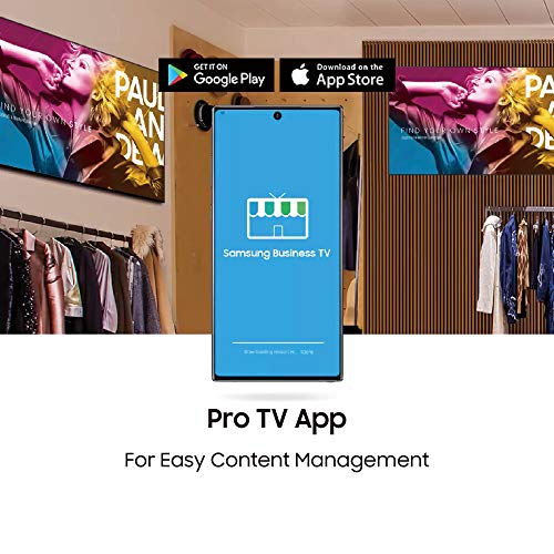 Samsung 70-Inch BE70T-H Pro TV | Commercial | Easy Digital Signage Software | 4K | HDMI | USB |Tuner | Speakers | 250 nits