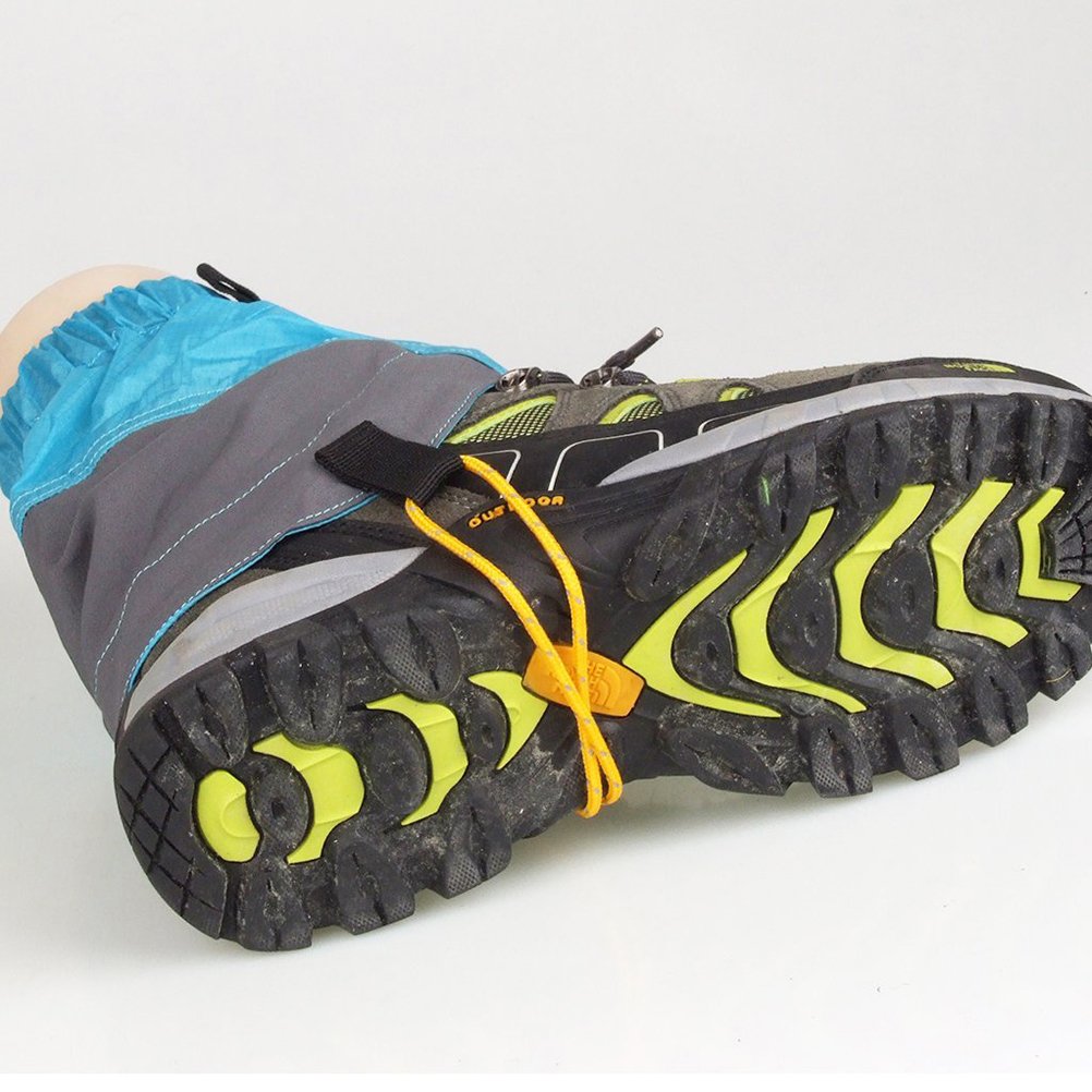 NUOLUX Pair of Outdoor Waterproof Ankle Walking Gaiters Hiking (Blue)