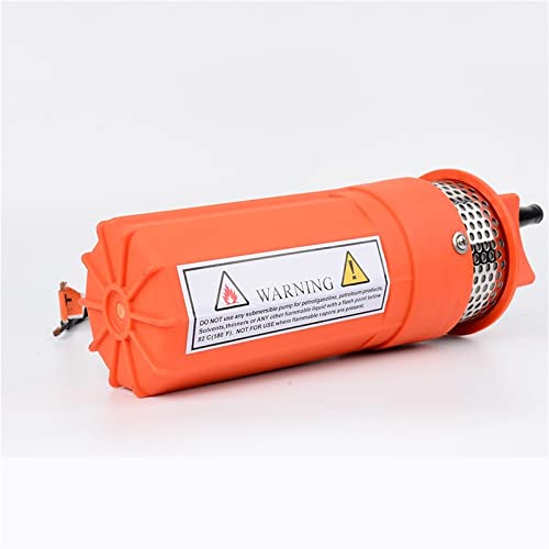 XuuSHA Hand Bilge Pump 12V Mini Solar Electric Water Pump 360LPH 70M High Pressure Garden Bilge Pump Automatic (Voltage : 12V Red)