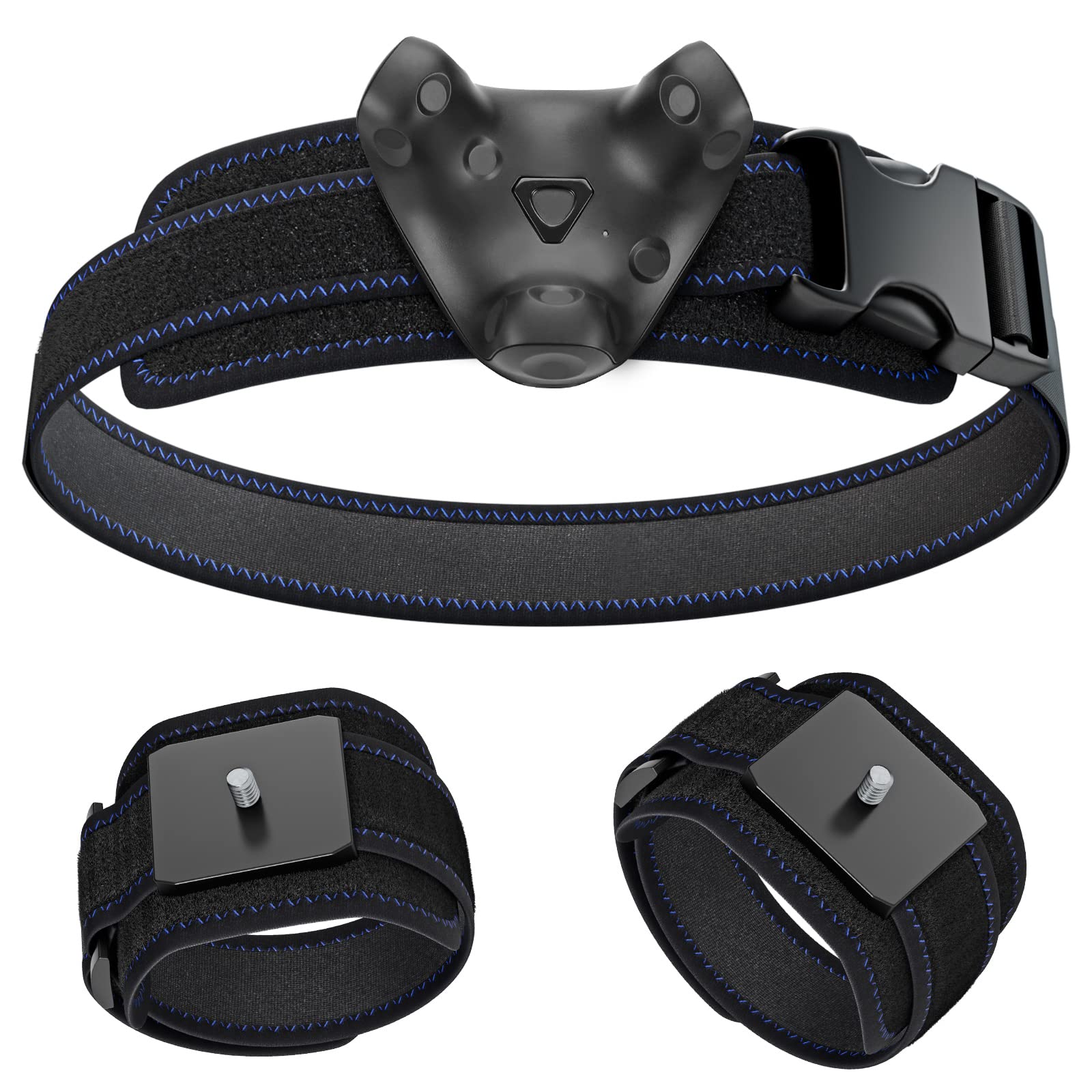 VR Tracker Belt and Straps Accessories Compatible with PC HTC Vive Trackers for Full Body Tracking (Trackers NOT Included)