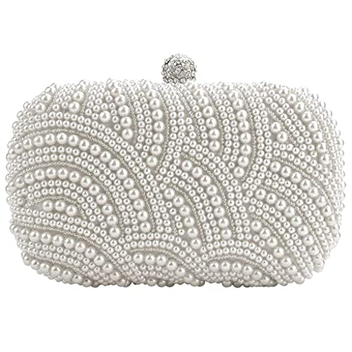 ZHUHW Fashion Clutch Bag Beaded Party Bridal Handbag Wedding Evening Purse